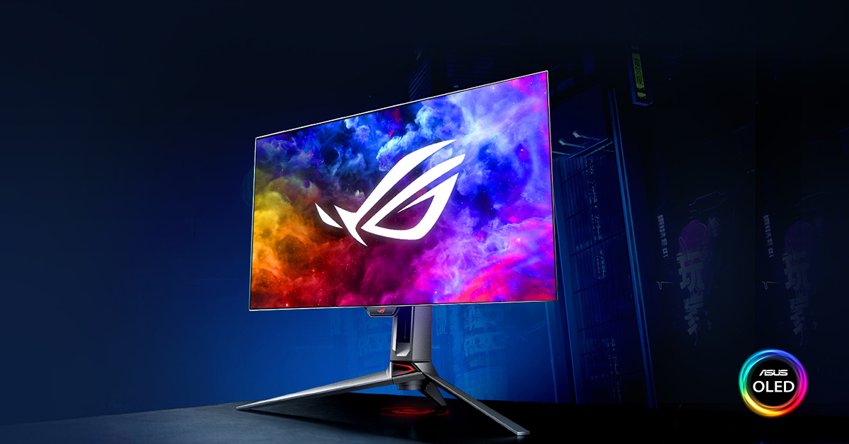 ASUS ROG Swift PG27AQDM / 27" / OLED / 2560 x1440 / 240 Hz / 0,03ms ...