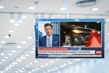 Newline STV-9824 STV Series - 98" LED-backlit LCD display - 4K - for ...