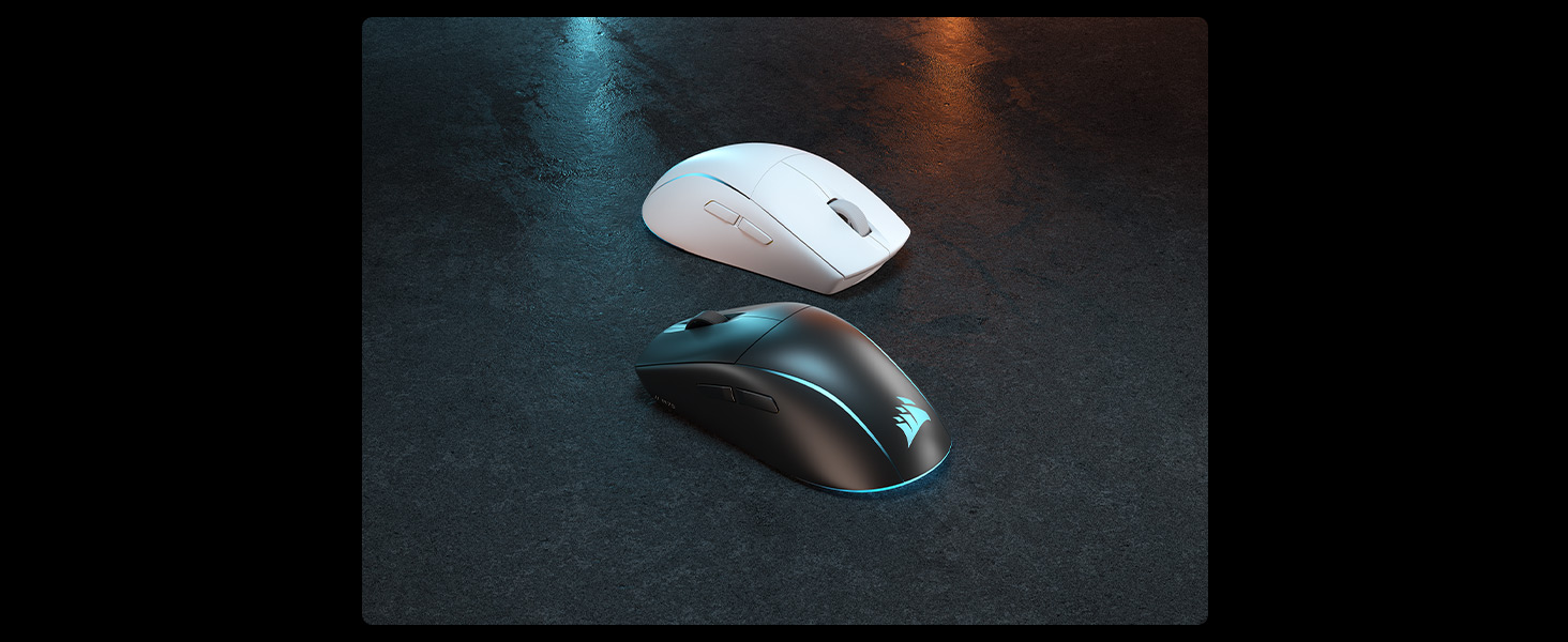 CORSAIR M75 WIRELESS - Mouse - lightweight,RGB - right and left-handed ...