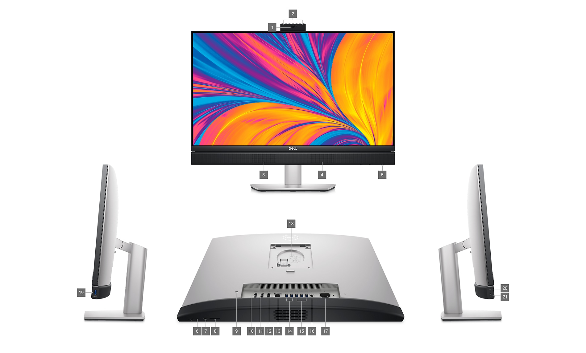 Dell OptiPlex 7420 Plus All In One - all-in-one - AI Ready - Core i5 ...