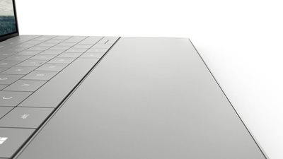 Seamless glass touchpad