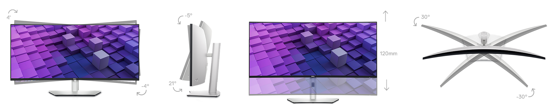 Dell - UltraSharp U3824DW - LED monitor - curved - 38"