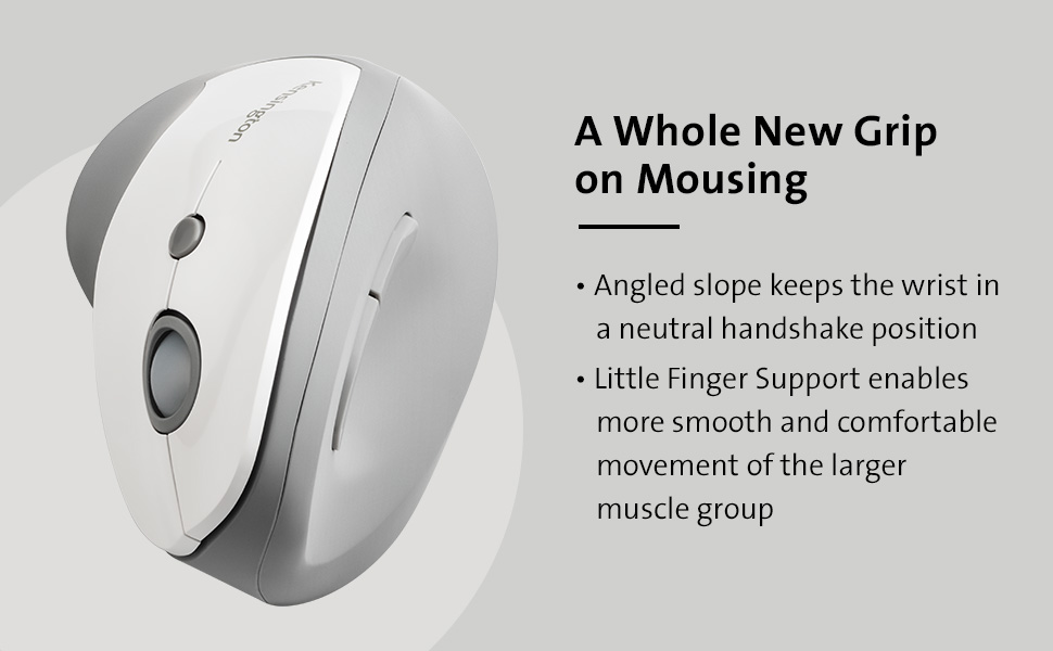 Kensington Pro Fit Ergo Vertical Wireless Mouse