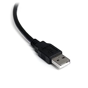 StarTech.com 6ft (1.8m) 1-PortftDI USB to Serial RS232 Adapter w/ COM ...