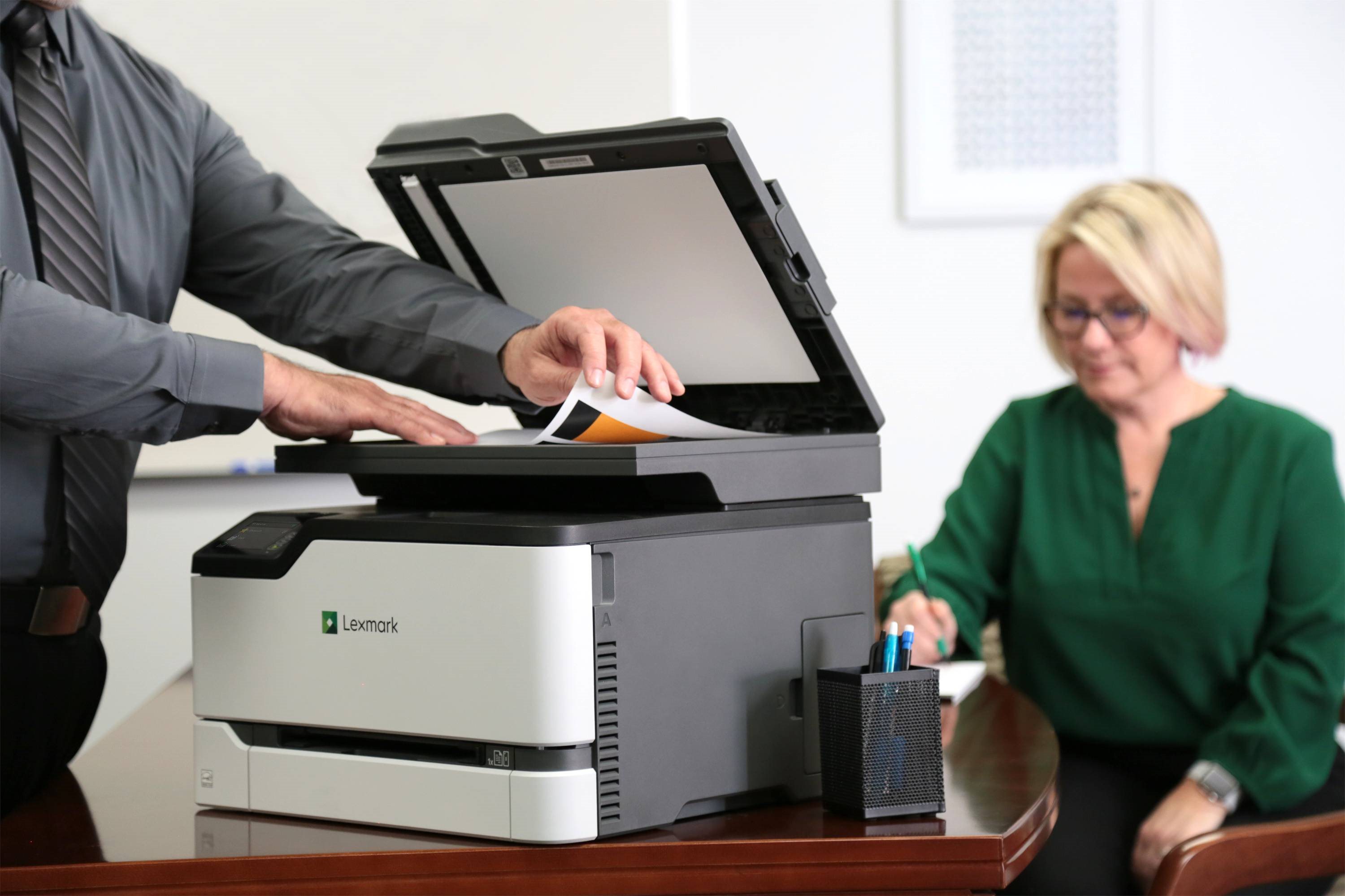 Lexmark MX331adn - multifunction printer - B/W - with 1 year Advanced ...