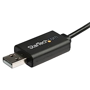 StarTech.com 6' / 1.8 m Cisco USB Console Cable - USB to RJ45 - 460Kbps