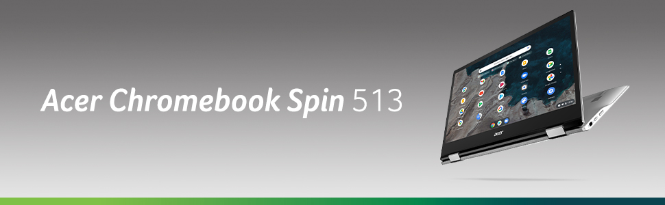 Acer Chromebook Spin 513 R841T - 13.3" - with Snapdragon 7c - Kryo 468 ...