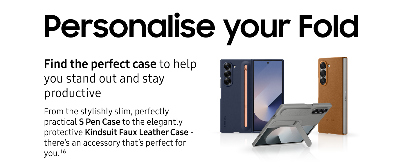 Samsung Galaxy Z Fold6 - navy - 5G smartphone - 1 TB - GSM