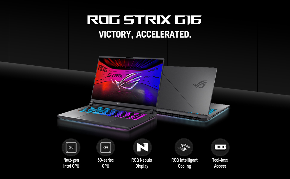 ASUS ROG Strix G16 G615LM-DS94 - 16" - Intel Core Ultra 9 - 275HX - 16 ...