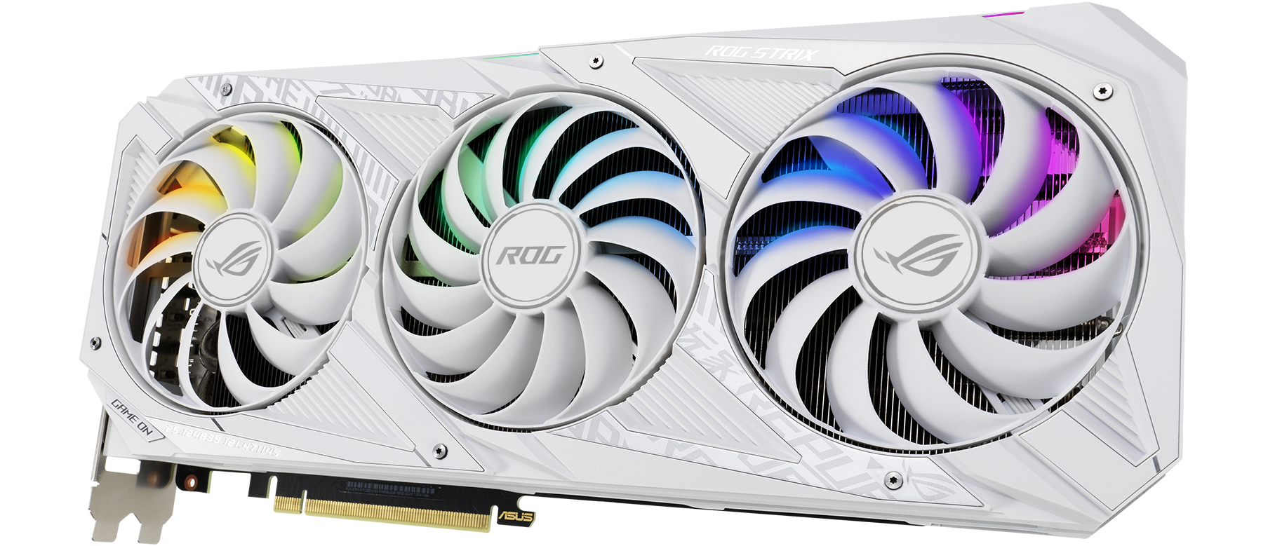 ASUS ROG-STRIX-RTX3070-O8G-WHITE - OC Edition - grafikkort - GF RTX ...
