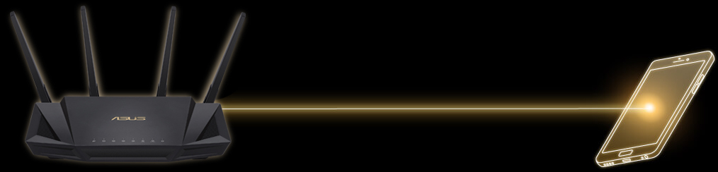 ASUS RT-AX58U V2 WiFi 6 router - POWER.dk