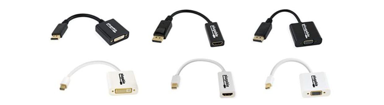 Plugable DisplayPort to VGA Adapter - Supports Windows and Linux, Active