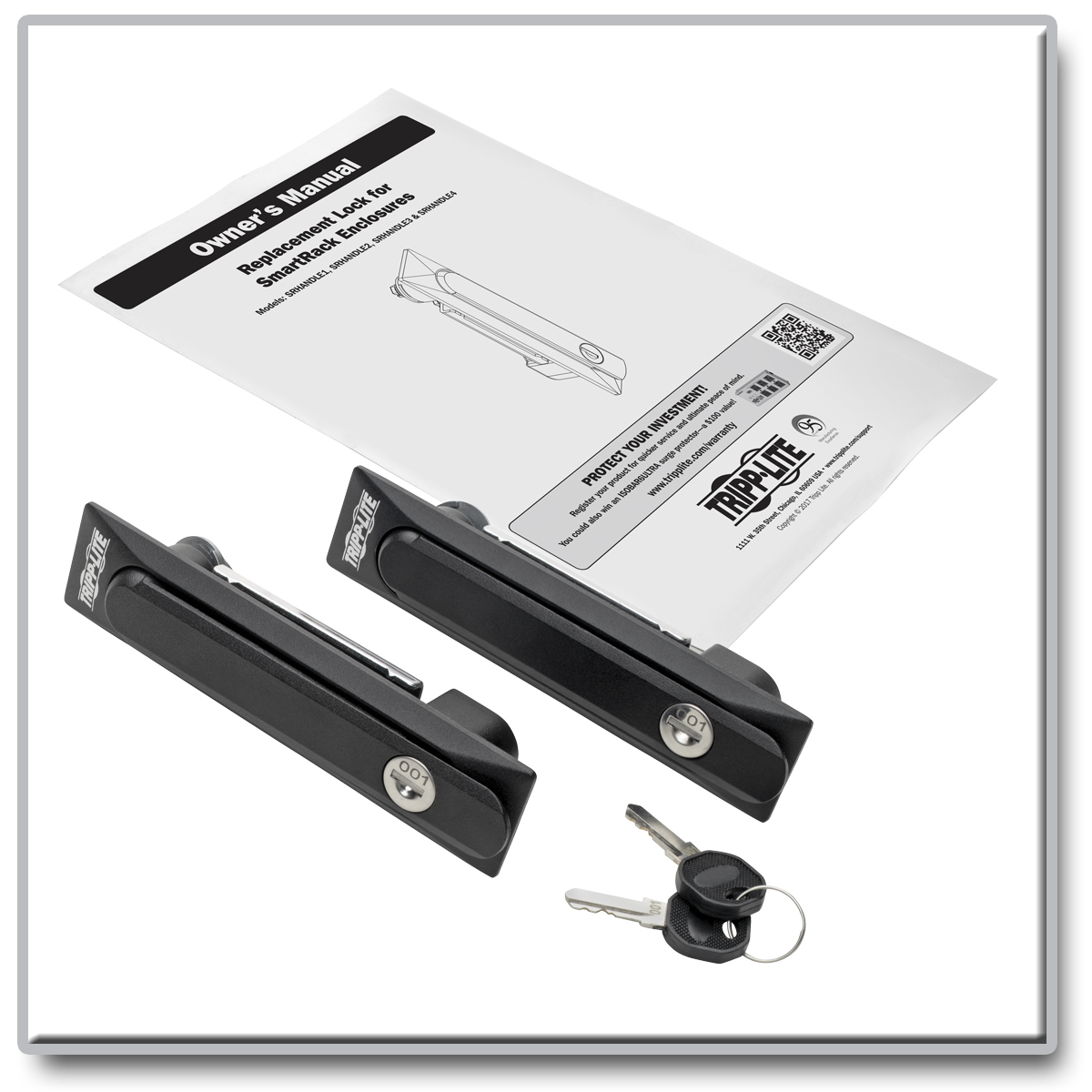 Tripp Lite Replacement Lock Rack Enclosure Server Cabinet 2 Keys ...