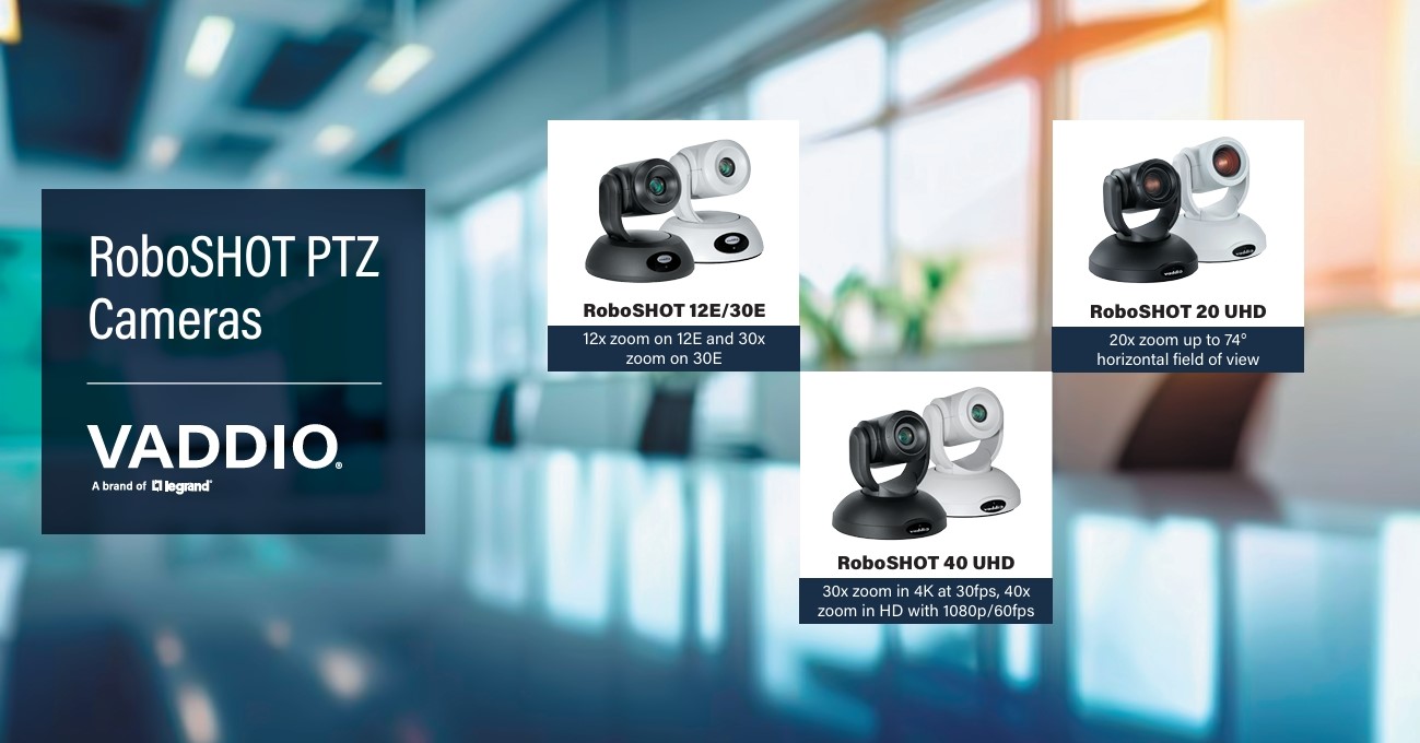 Vaddio RoboSHOT 20 UHD OneLINK Bridge Video Conferencing System ...