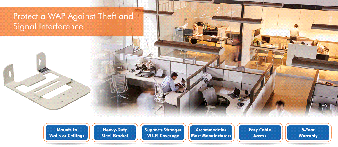 Tripp Lite Universal Wall Bracket for Wireless Access Point - Right ...