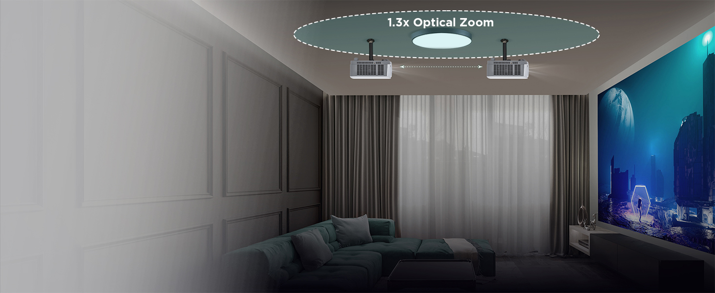 ViewSonic PA504W - DLP projector - zoom lens