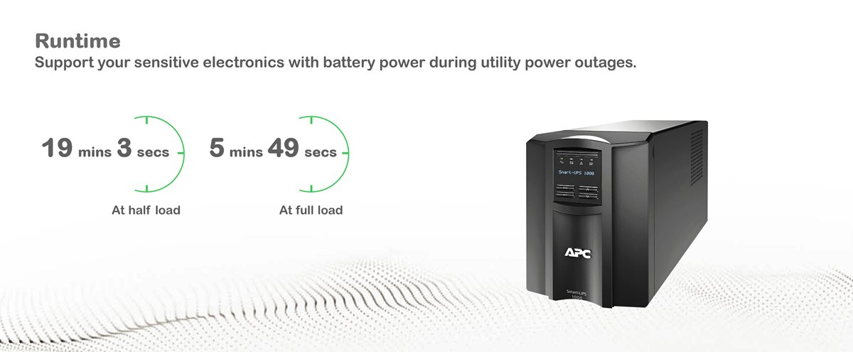 APC Smart-UPS 1000VA LCD - UPS - 700 Watt - 1000 VA - with APC SmartConnect
