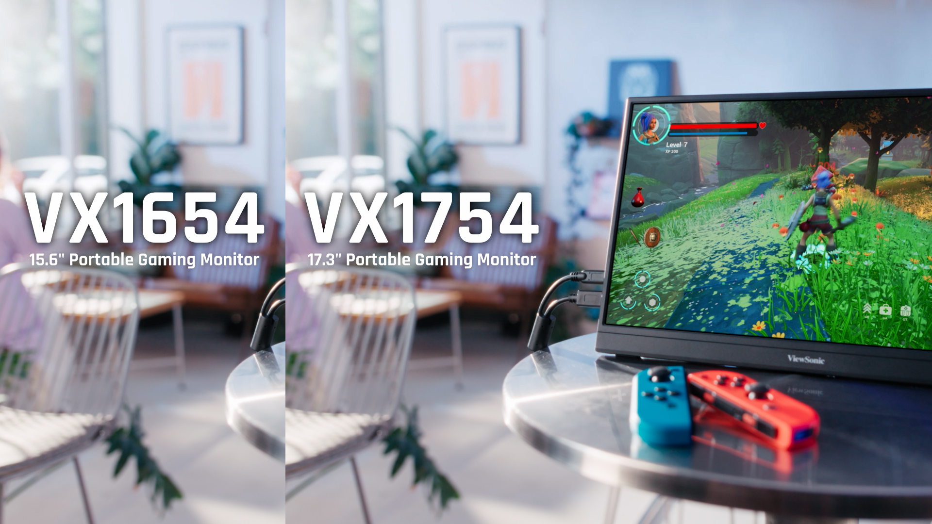 ViewSonic VX1654 - LED monitor - Full HD (1080p) - 16"