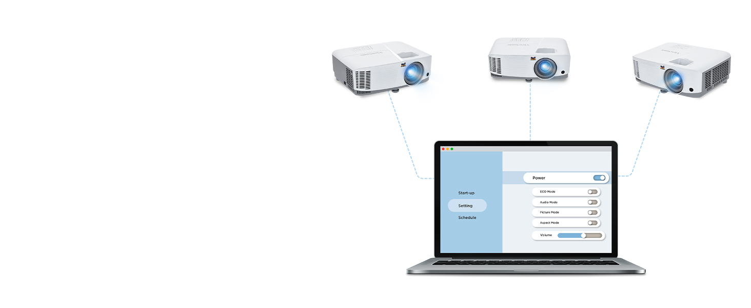 ViewSonic PA504W - DLP projector - zoom lens