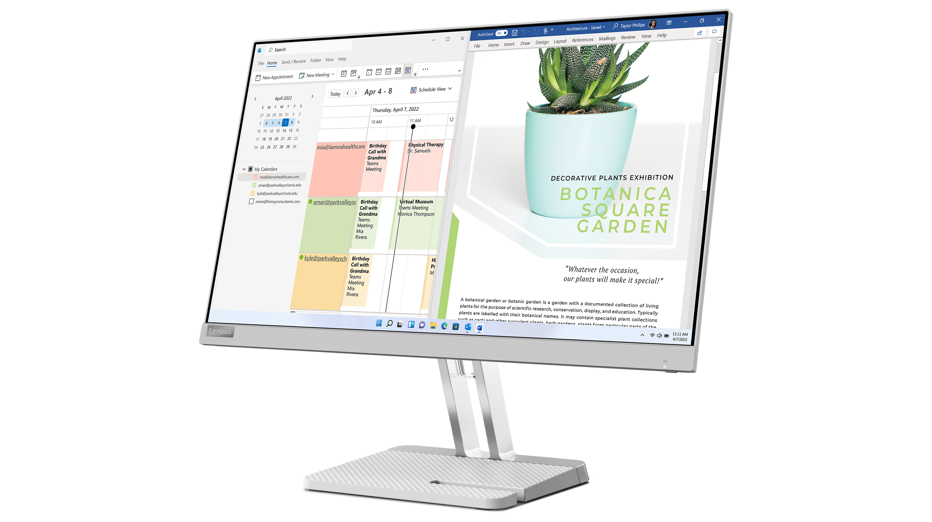Lenovo L24e-40 - LED monitor - 24 (23.8 viewable) - 1920 x 1080 Full HD ...