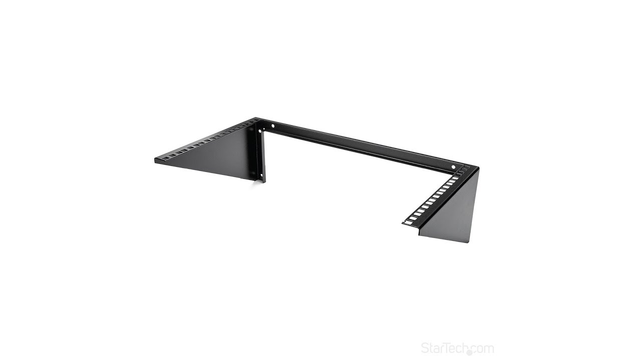 StarTech.com 6U Vertical Wallmount Server Rack - Low-Profile Steel Bracket