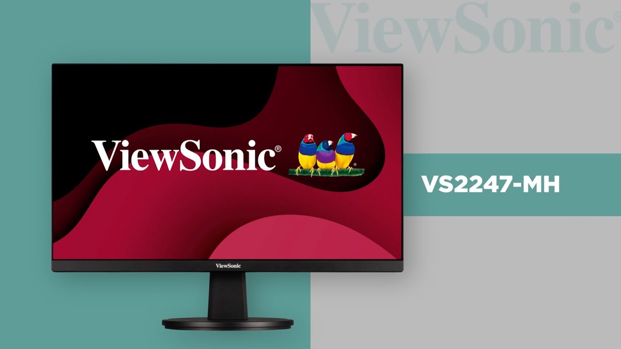 Viewsonic 22-Inch VS2247-MH Monitor - Full HD 1080p (1920 x 1080 at 75Hz)