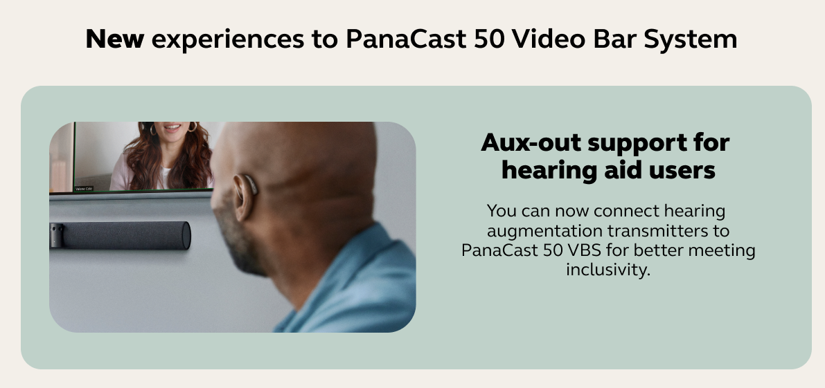 Jabra PanaCast 50 Video Bar System - video conferencing kit