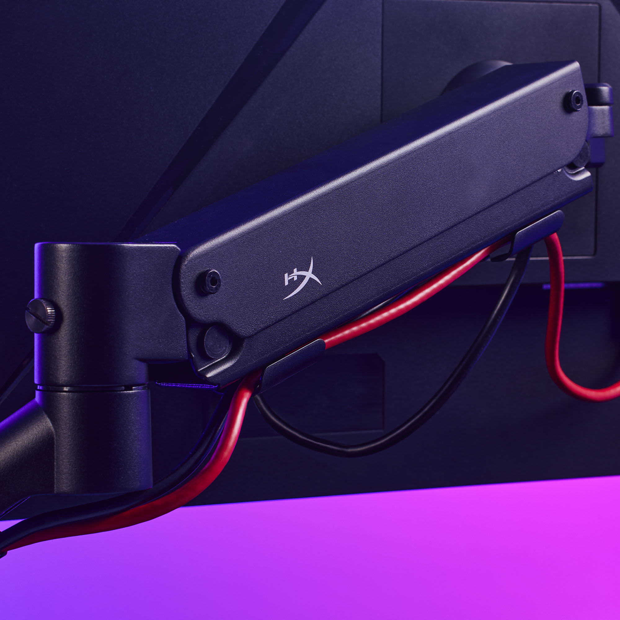 HyperX Armada - Stand - for flat panel - single gaming mount - black ...