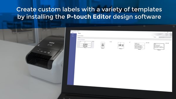 Brother QL-1100 High Speed, Wide Format, Professional Label Printer ...