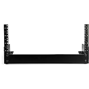 StarTech.com 2-Post 4U Desktop Server Rack - Small Open Frame 19in ...