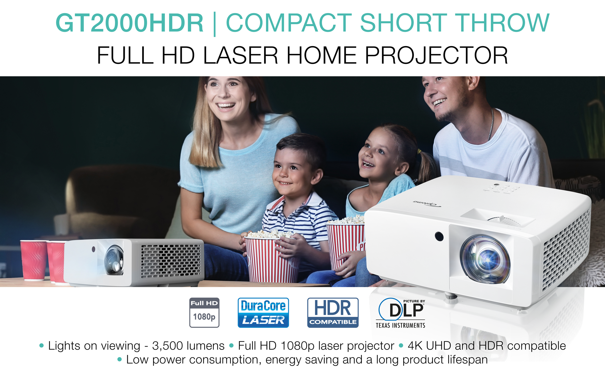 Optoma GT2000HDR - DLP projector