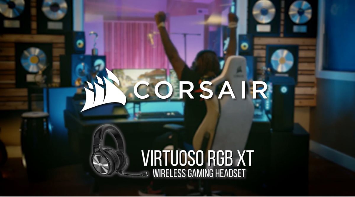 MM700 RGB Mouse Pad Corsair Virtuoso RGB Wireless XT Gaming Headset ...