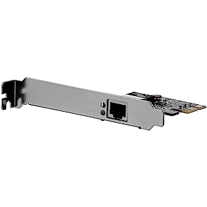 StarTech.com 1 Port PCIe Gigabit Network Server Adapter NIC Card - Dual ...