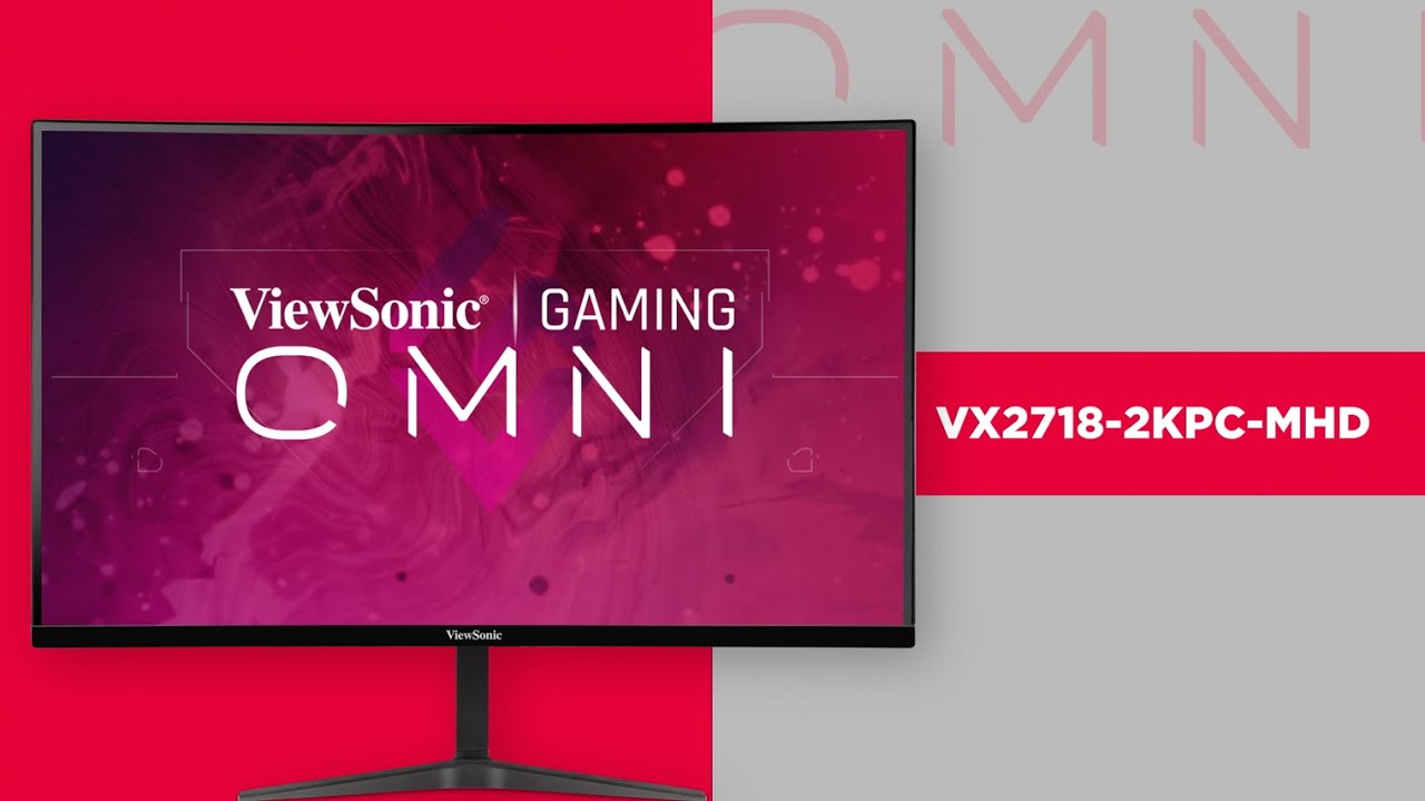 ViewSonic OMNI Gaming VX2718-2KPC-MHD - Gaming - LED monitor - curved - 27"