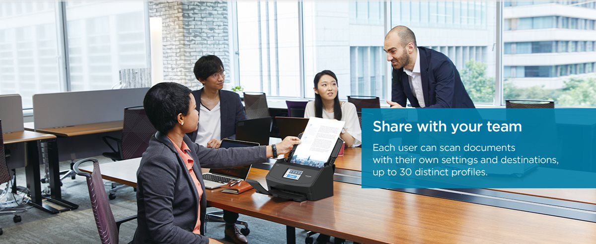 Ricoh ScanSnap iX1600 - document scanner - desktop - Wi-Fi(n), USB 3.2 ...