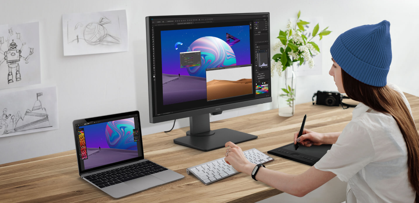 BenQ DesignVue PD2705Q - PD Series - LED monitor - 27" - HDR