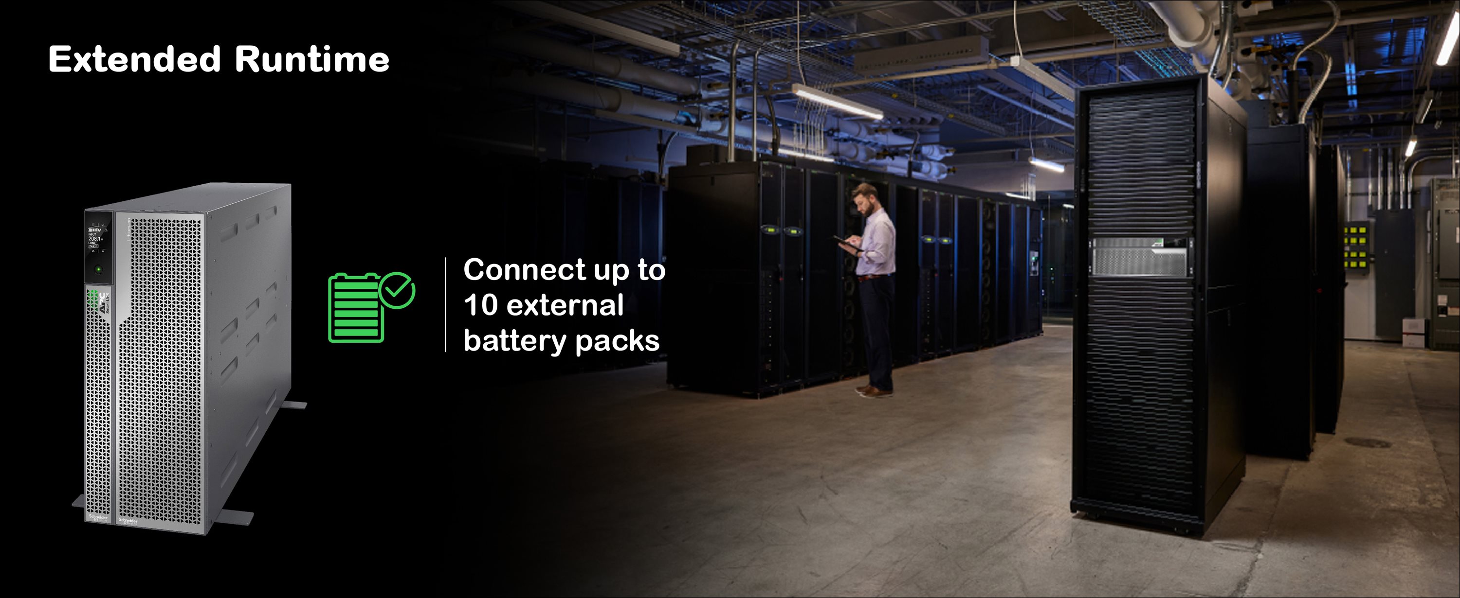 APC Smart-UPS Ultra On-Line - 10000VA - Lithium-ion - Rack/Tower 4U