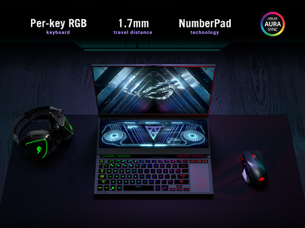 ASUS ROG Zephyrus Duo 16 GX650RX-XS97 - 16" - Ryzen 9 6900HX - 32 GB ...