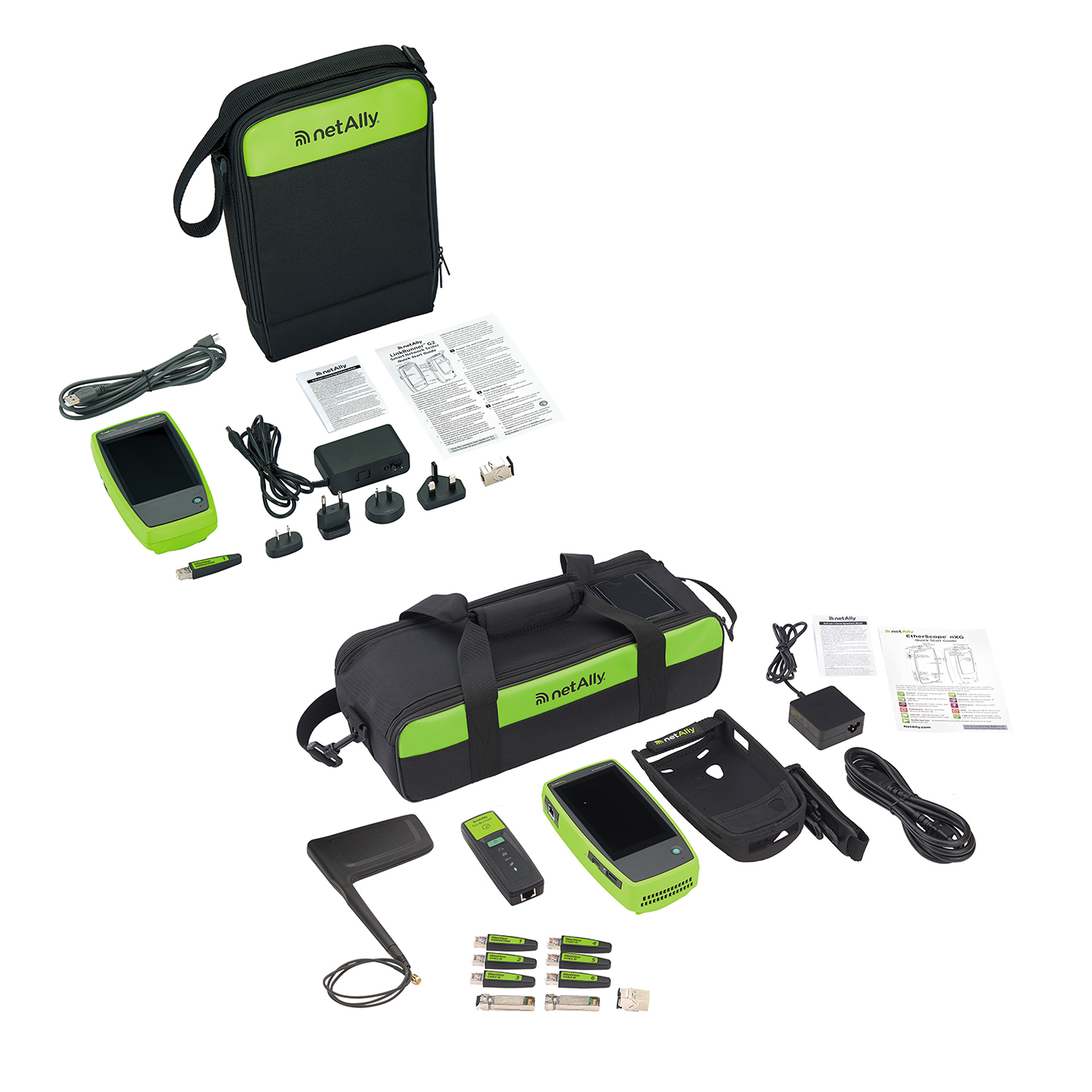 NetAlly LinkRunner 10G - Professional kit - Full tri-band