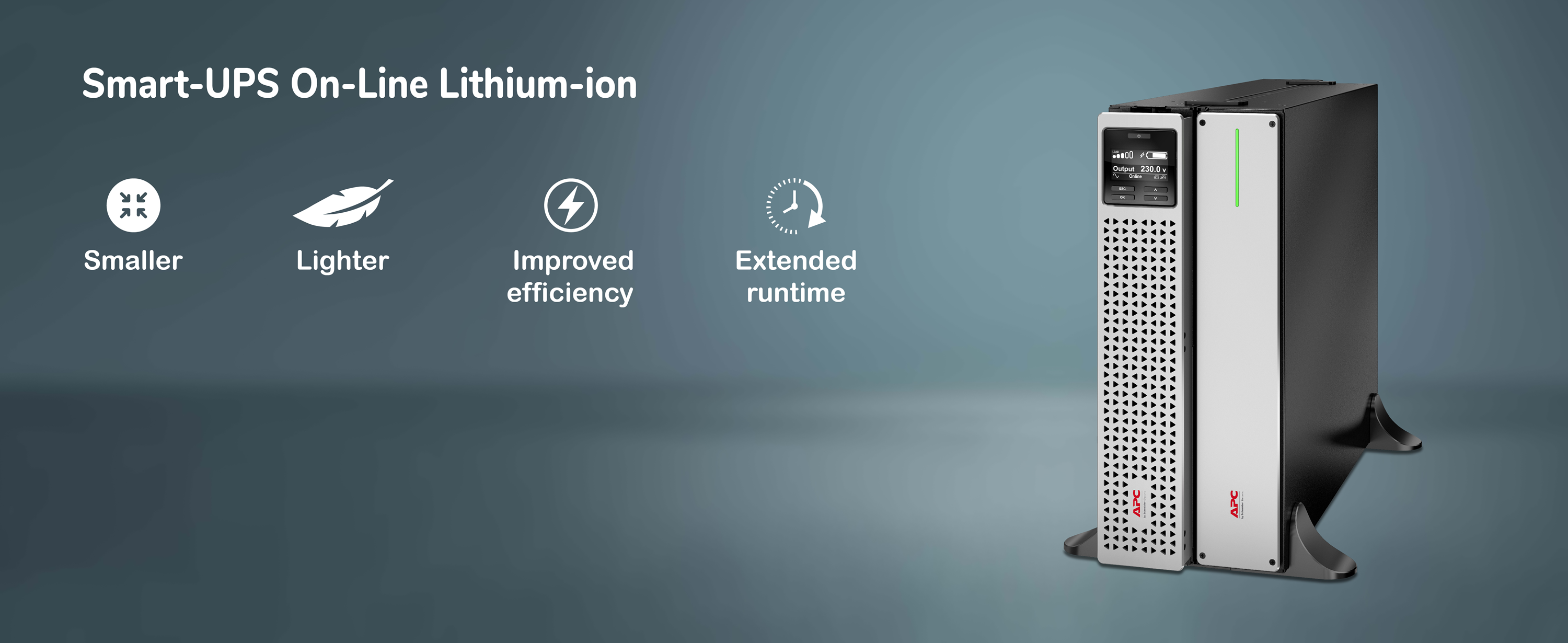 APC Smart-UPS On-Line SRTL2200RM4UXLI-NC - UPS (rack-mountable) (high ...