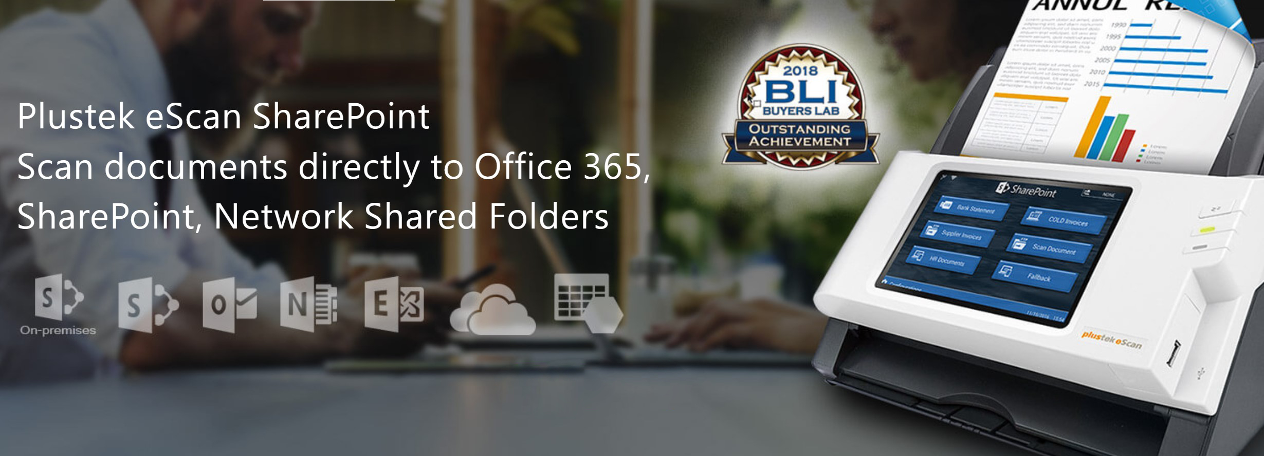 Plustek eScan A350 SharePoint - document scanner - desktop - USB 2.0 ...