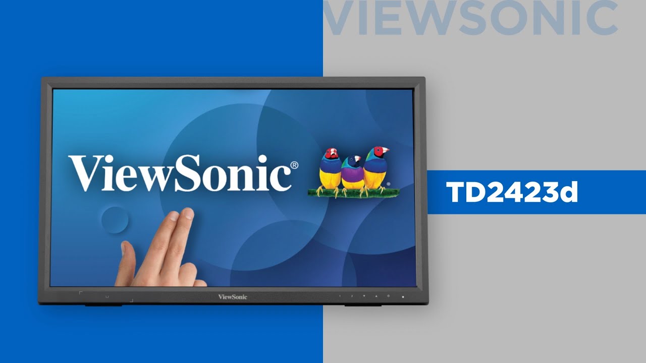 ViewSonic TD2423d - LED monitor - Full HD (1080p) - 24"
