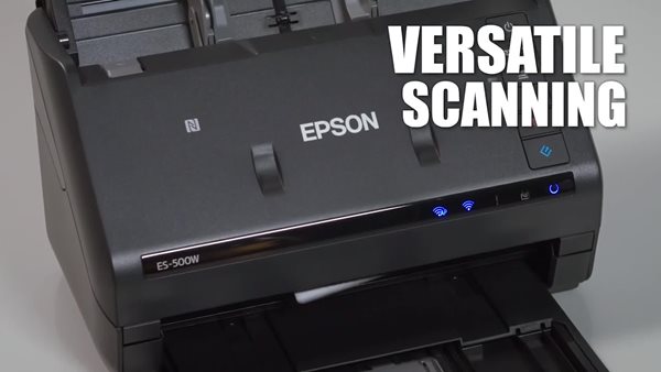 Epson ES-500W II Wireless Duplex Document Scanner - Walmart.com