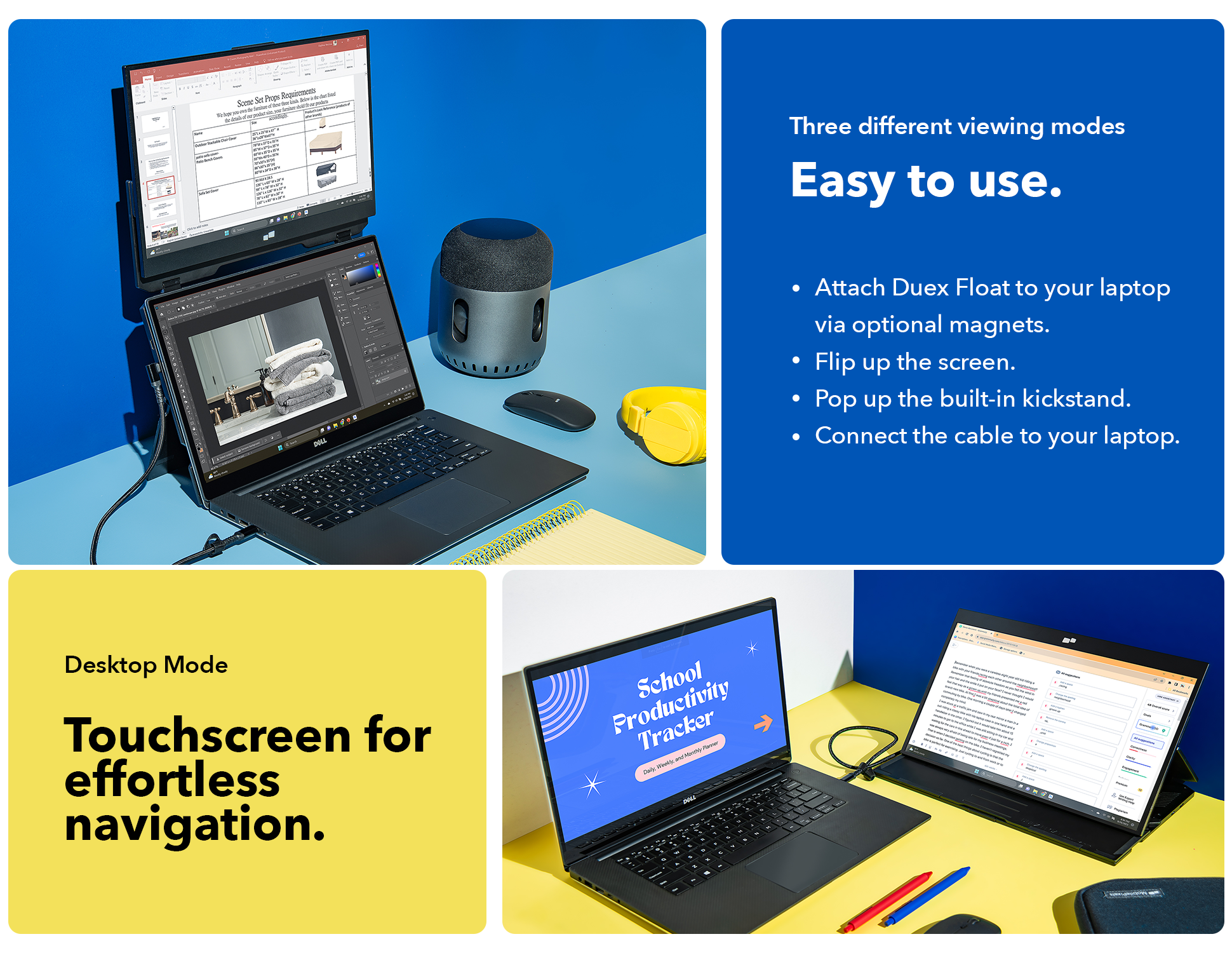 Mobile Pixels DUEX Float - LCD monitor - Full HD (1080p) - 16"