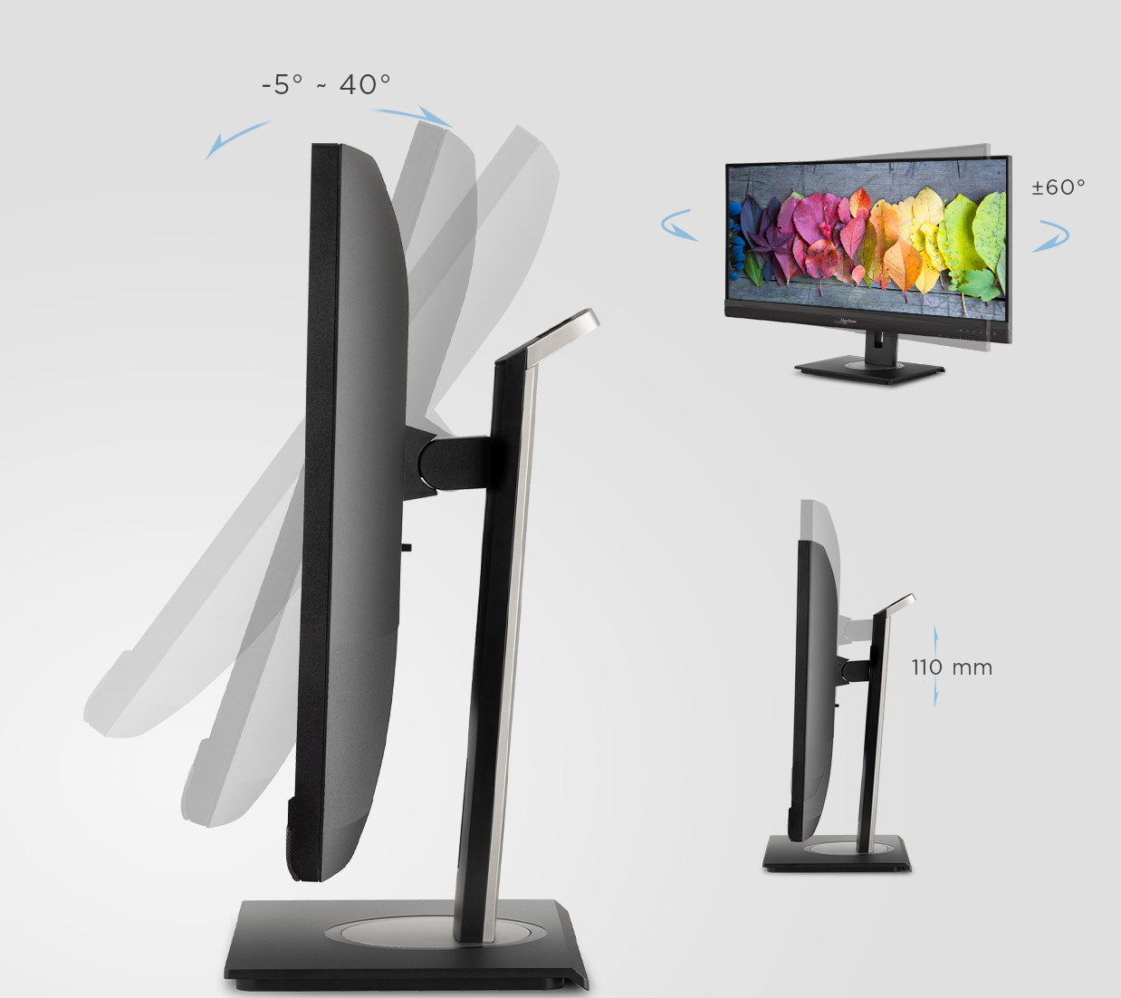 Viewsonic Docking monitor - 34" - WQHD - Ergonomic - 21:9 - 3440 x 1440