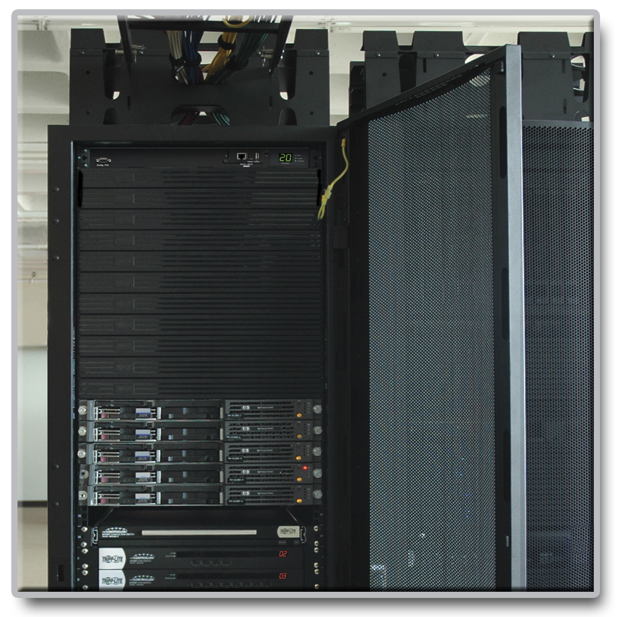 Tripp Lite PDU Switched ATS 200-240V 16/20A 8 C13 2 C19 C20 Horizontal ...