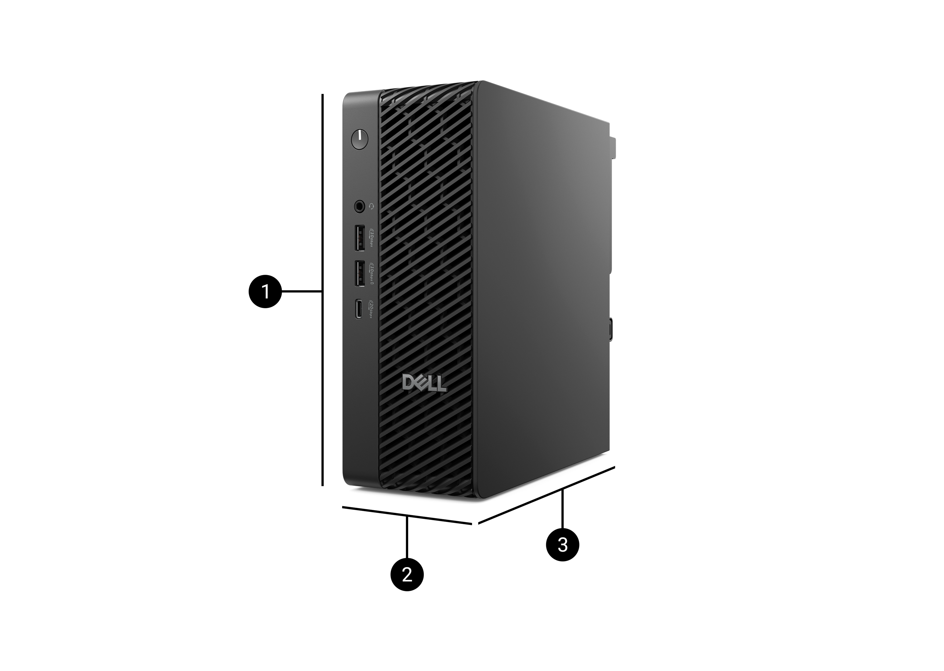 Dell Pro Max Micro FCM2250 - micro - Core Ultra 7 265 2.4 GHz - vPro ...