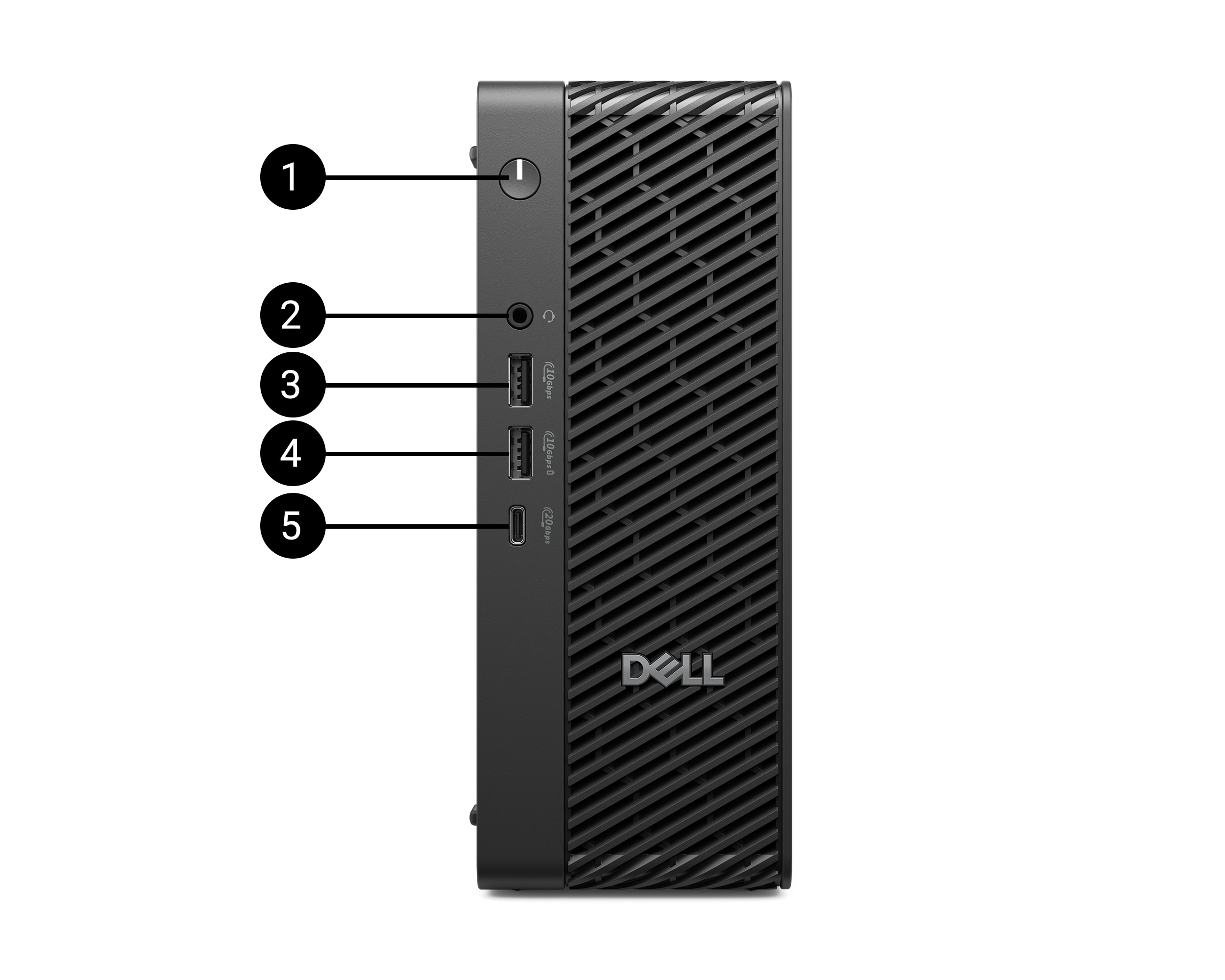 Dell Pro Max Micro FCM2250 - micro - Core Ultra 7 265 2.4 GHz - vPro ...