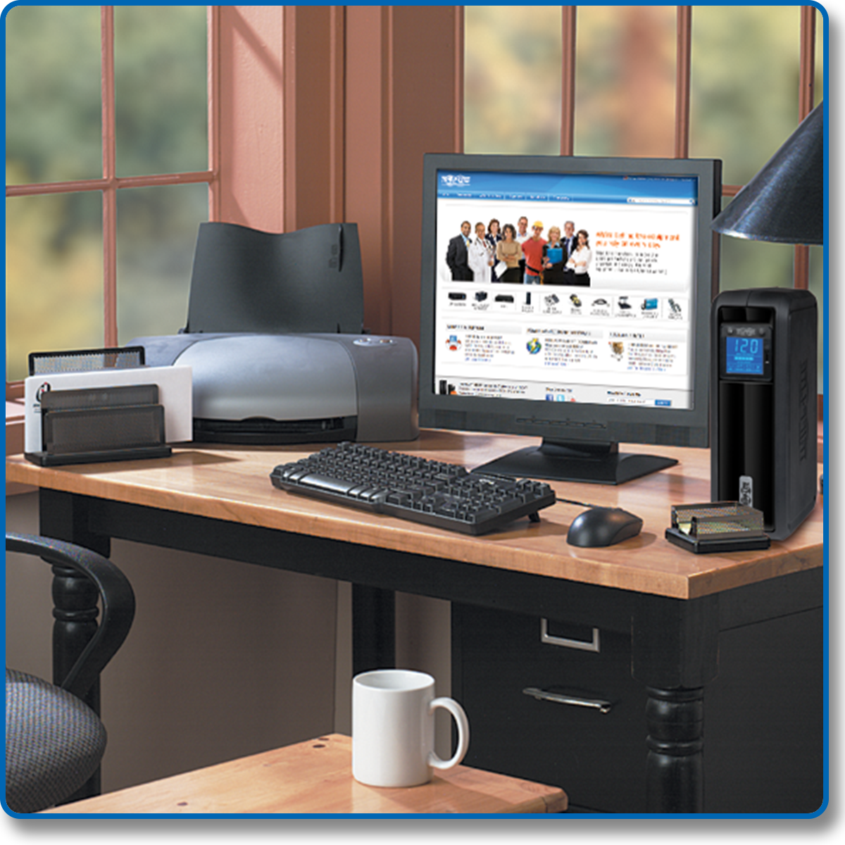 Tripp Lite Desktop Computer AC Power Cord, Right-Angle NEMA 5-15P to ...