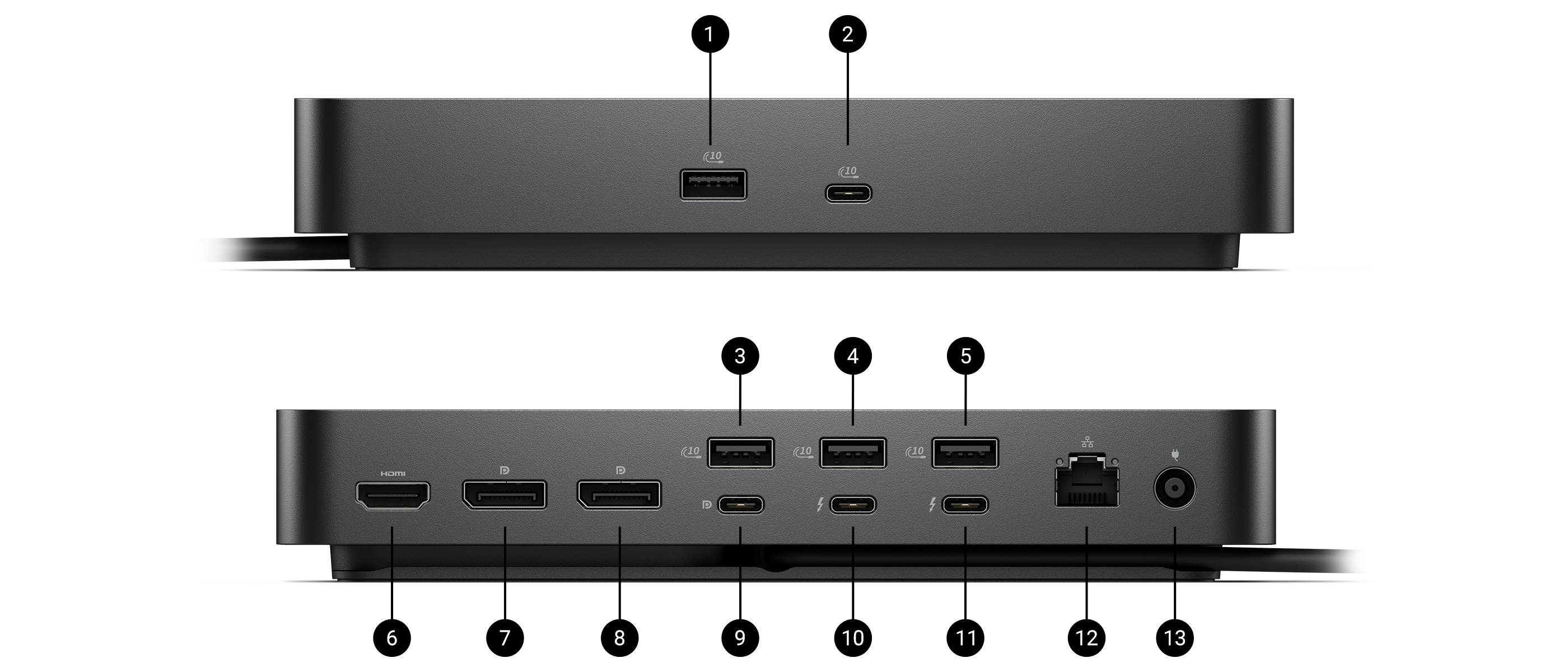 Dell Pro Thunderbolt 5 Smart Dock SD25TB5 - docking station ...
